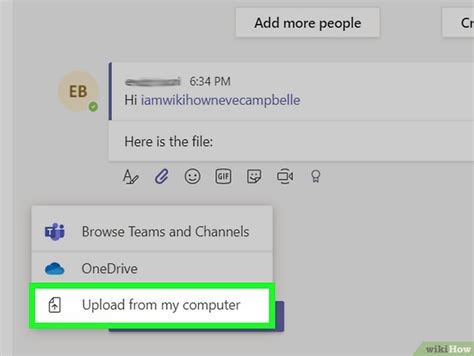 How To Share Files In Microsoft Teams Wikihow