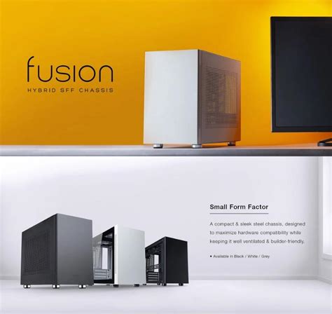 TECWARE FUSION HORIZON CASE PC CASING MATX ITX MINI ITX CAN USE ATX PSU COMPONENT CHASSIS