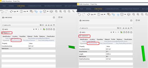 Only Two Structural Framing Parameters Exported To Ifc As Base Quantities From Revit