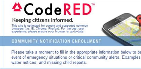 Code Red New Emergency Notification System Coming