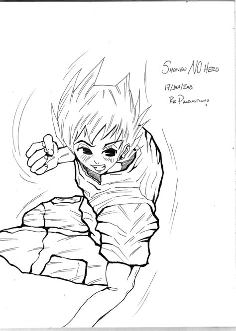 Shonen Archetype By Nishimiyabojji On Deviantart