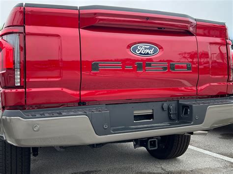 F 150 2024 2026 Tailgate Lettering Carbon Fiber Domed For Pro Access