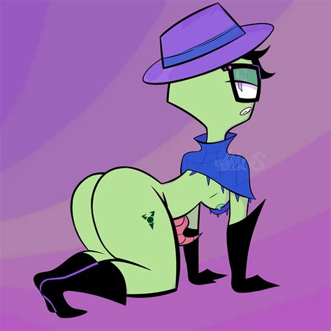 Rule 34 Invader Zim Irken Male Only Smooth Skin Thick Thighs Zim 3508433