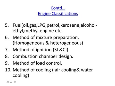 1 Classification And Valve Timing Ppt