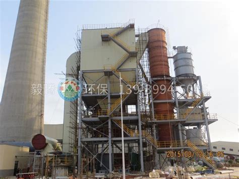 广东明轩玻璃炉窑烟气脱硫除尘工程 脱硫脱硝 工程案例 洛阳毅腾环保工程有限公司