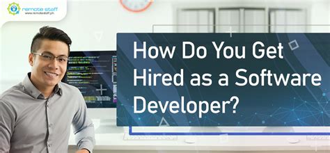 How Do You Get Hired As A Software Developer Remote Staff