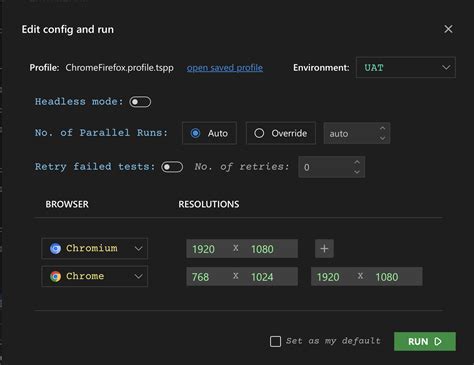 headless test execution devassure