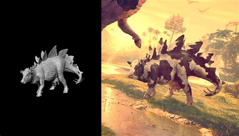 Purina Jurassic Farm Behance