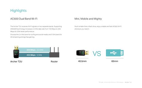 Tp Link Archer T U Ac Wireless Dual Band Usb Adapter Security System Asia