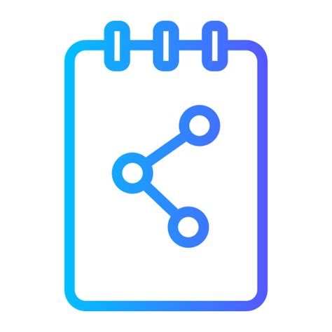 Tasks Generic Gradient Outline Icon
