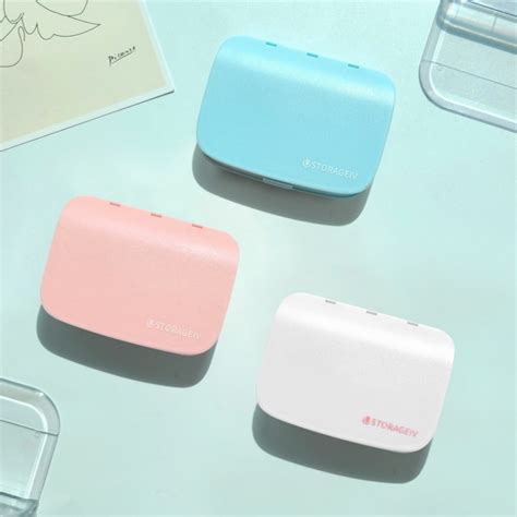 샌드마켓 휴대용약통 일주일 요일별 미니 약통 알약케이스 알약통 약보관함 영양제통 위시버킷