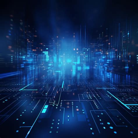 Premium Photo Technology Background