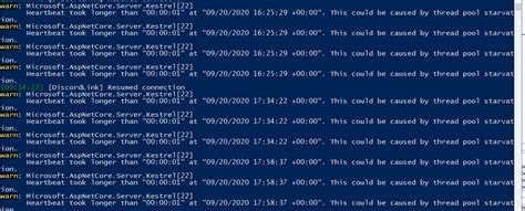 Periodic Network Freezes With Thread Pool Starvation Error · Issue 18358 · Strangeloopgames