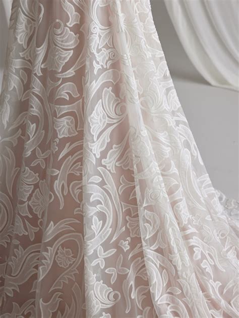 Penny Colorful Wedding Dress With Unique Lace Maggie Sottero