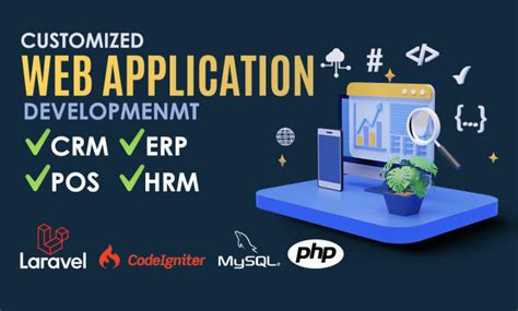 develop customized web applications crm erp and hrm in php by creativebanners fiverr