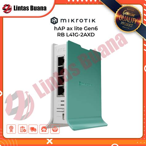 Jual Mikrotik Rb L41g 2axd Hap Ax Lite Wifi 6 Shopee Indonesia