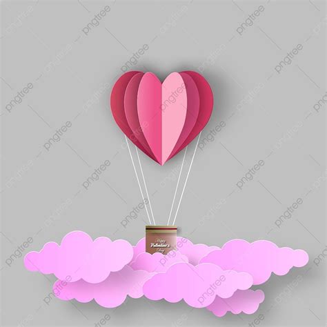 Happy Valentine Day Vector Hd Images Vector Valentine And Hearts Background Floating With Happy