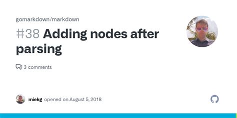 Adding Nodes After Parsing Issue Gomarkdown Markdown Github