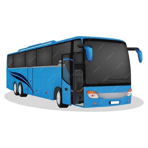 여행 교통 블루 버스 일러스트 Png Ai 무료 49 Off