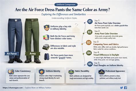 Are The Air Force Dress Pants The Same Color As Army Exploring The