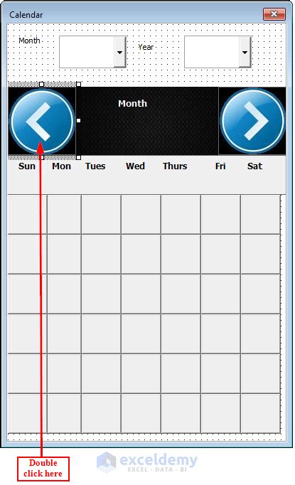How To Create Calendar Using Vba In Excel With Easy Steps