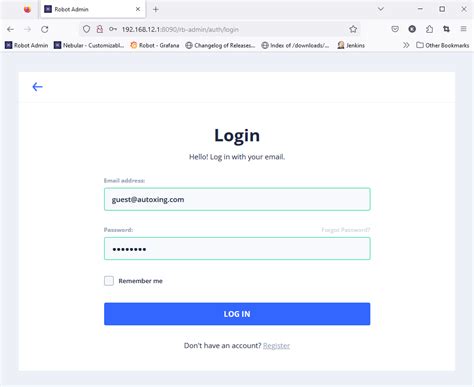 Robot Admin Standalone Autoxing Rest Api Book