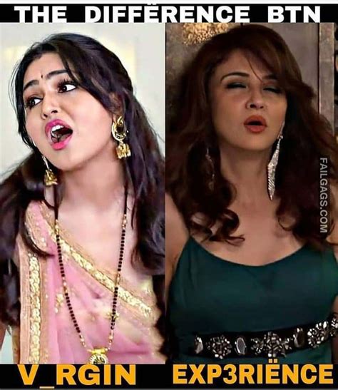 THE DIFFERENCE BTN EV RGIN Vs EXP3RIENCE Adult Indian Memes R Failgags