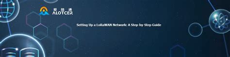 Setting Up A Lorawan Network A Step By Step Guide Alotcer