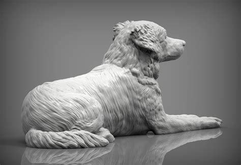 🐕 Australian Shepherd 3d Print Model・ 3d File For ・cults