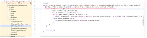 MetaObjectHandler 类中 strictFill 方法有错误 Issue I91HAZ baomidou