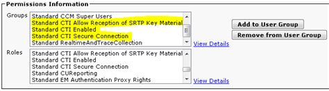 Configuring And Troubleshooting Secure Jtapi Cti Cisco Community