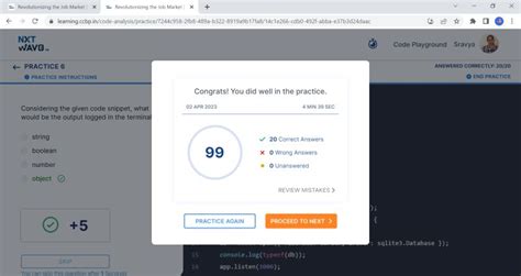 Sravya Kandukuri On Linkedin Day122 150daysofcodechallenge Ccbp Nxtwave Nodejs Mcq
