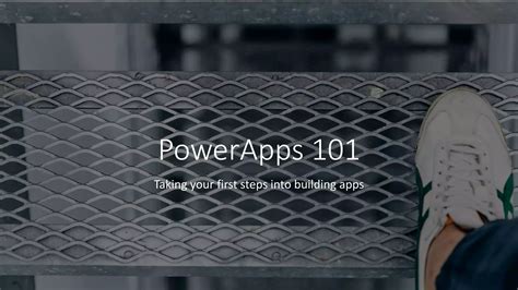 Powerapps 101 Presentation Sharepoint Saturday Netherlands 2019 Ppt