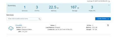 oracle cloud configurando o oracle weblogic com 2 nós em cluster