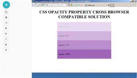 Fixing Browser Compatibility Issues With CSS Opacity RGBA