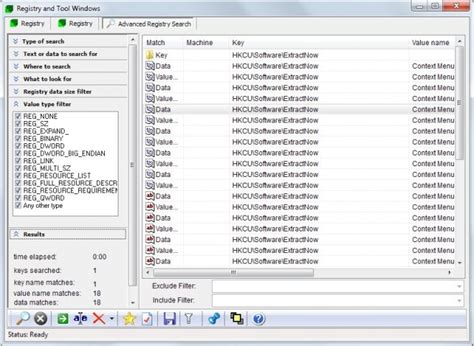 Registrar Improves The Default Windows Registry Manager Tenfold