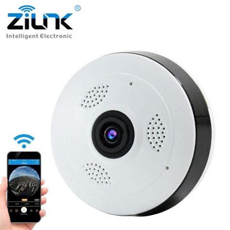 Jual Ip Cam Camera Cctv Wireless 360 Panoramic Fisheye Fish Eye Lens