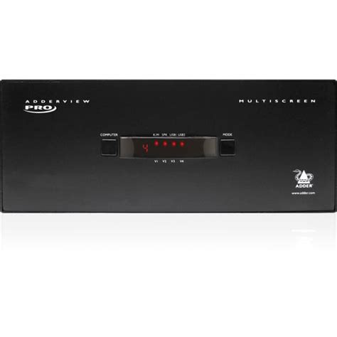 Adder ADDERView 4 PRO VGA Video Peripheral AV4PRO VGA QUAD US