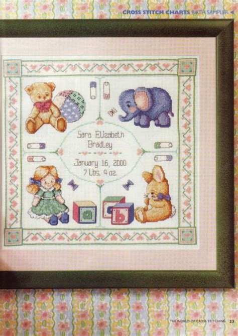 Фото 11 The World Of Cross Stitching 028 январь 2000 Whiteangel