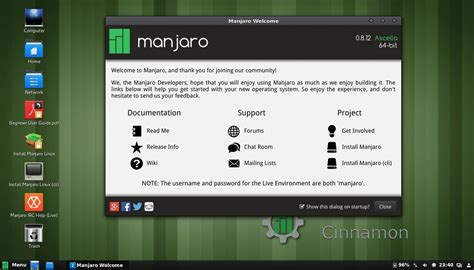 Manjaro Linux Cinnamon 090 Pre1 Has Been Beautified With New Theme And Iconset