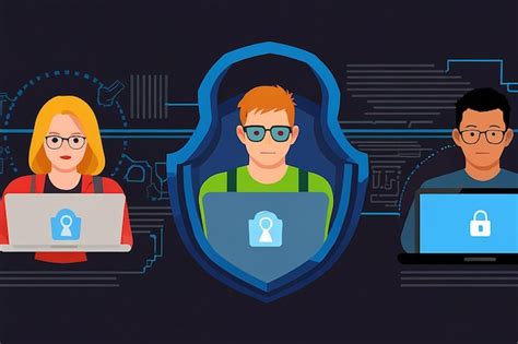 Online Users Security Premium Ai Generated Image