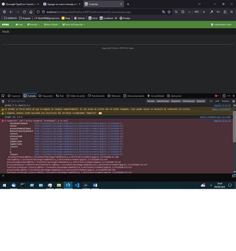 Genexus Que Significa Este Error Typeerror Can