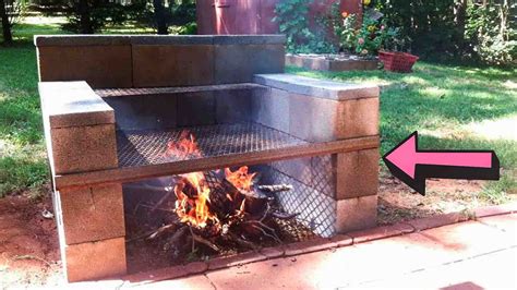 Diy Backyard Cinder Block Grill Tutorial Diy Joy