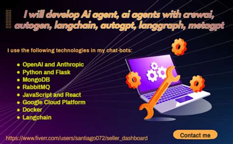 Develop Ai Agent Ai Chatbot Ai Cold Calling Ai Tools Ai Saas Crewai Vapi Ai By Santiago072
