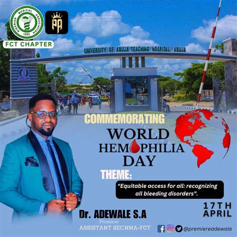 Adewale Adeleye On Linkedin Worldhemophiliaday2024