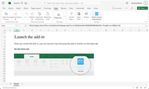 Access Live Smartsheet Data In Excel For The Web Excel 365 Online Through Connect Spreadsheets