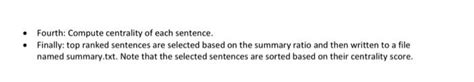 Shell Scripting Project Text Summarization Using
