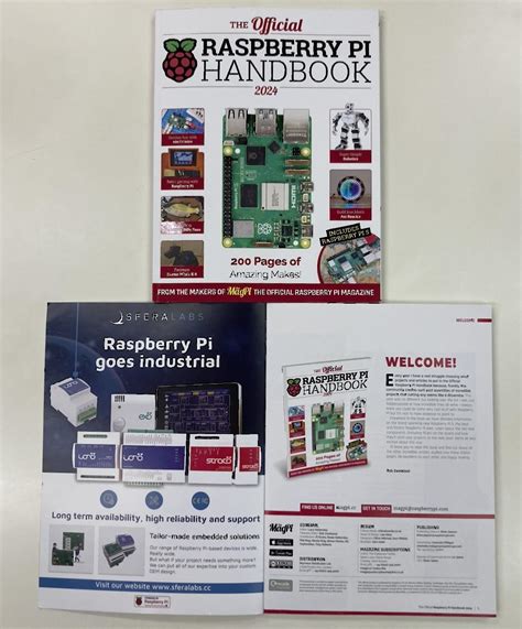 Spotlight On Our Feature In The Official 2024 Raspberry Pi Handbook Sfera Labs