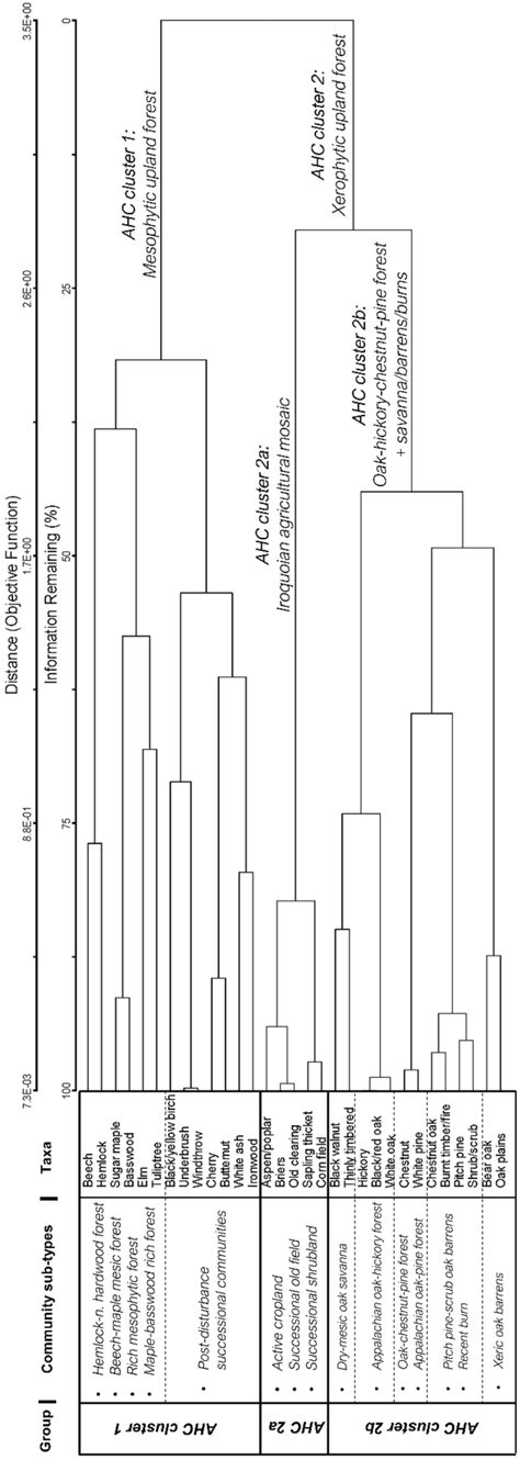 Agglomerative Hierarchical Clustering Ahc Dendrogram Of Pearson
