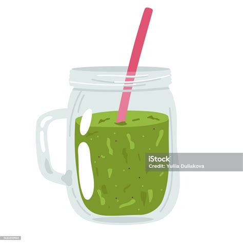 다채로운 스무디 세트 슈퍼 푸드와 건강 또는 해독 다이어트 식품 개념 손 그리기 스타일 얼음에 대한 스톡 벡터 아트 및 기타 이미지 얼음 항아리 0명 Istock